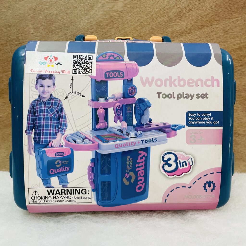 Workbench Tool Play Set 3in1